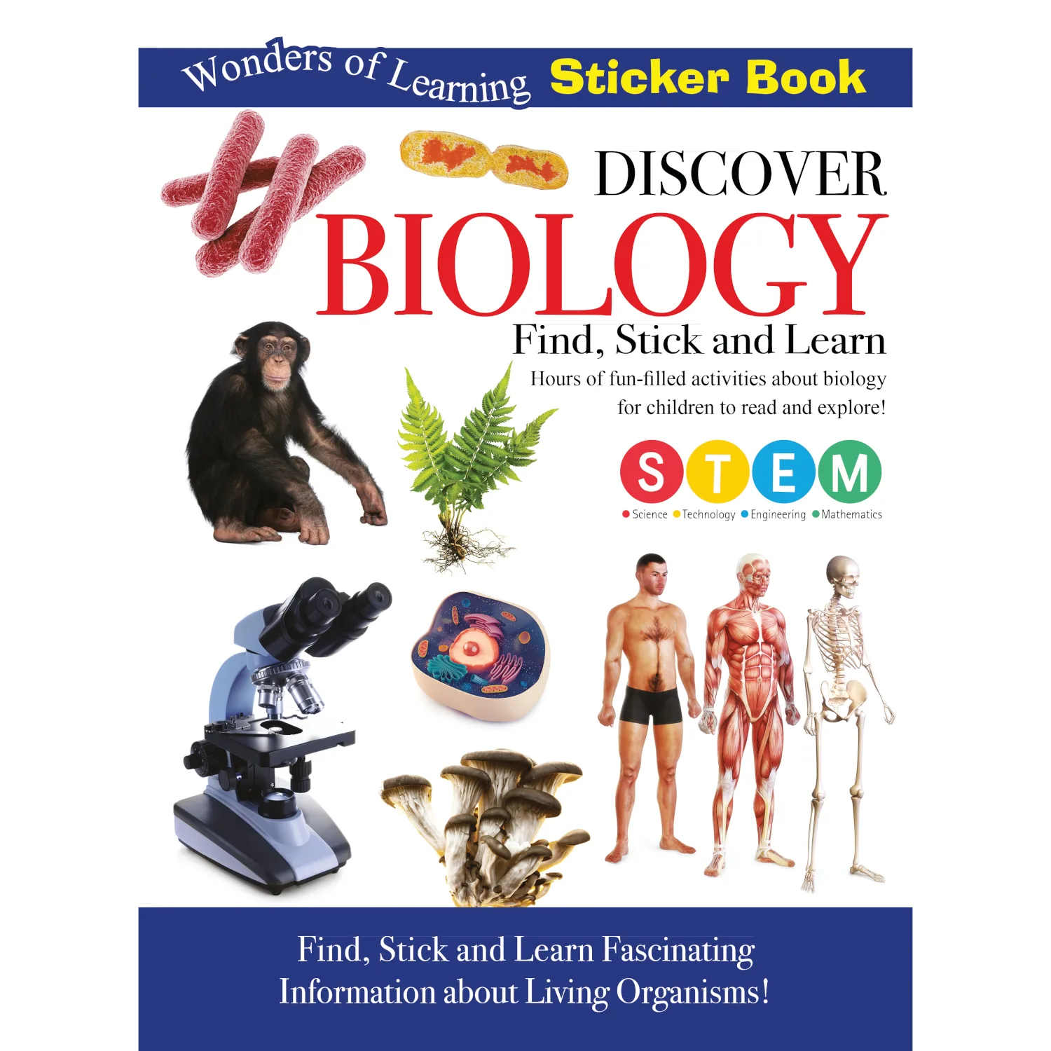 Discover Biology Sticker Book by Wonders of Learning - Home School ...