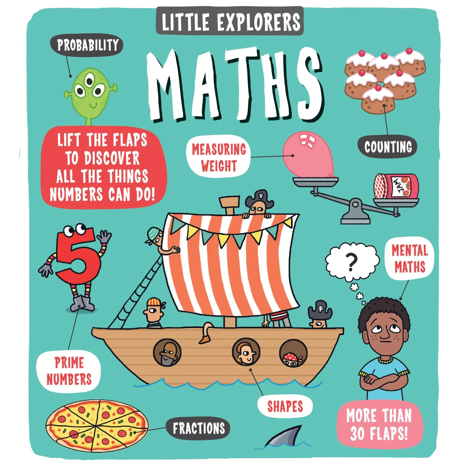 Little Explorers Maths by Templar - Home School Resources